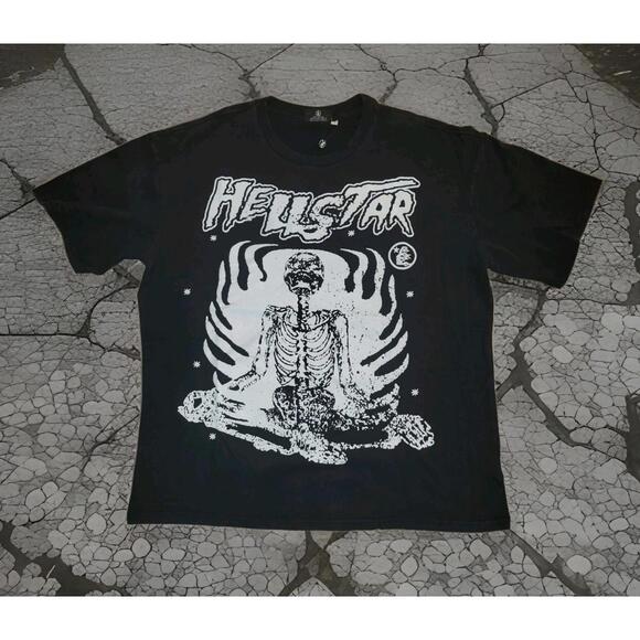 Hellstar | Shirts | New Hellstar Studios Inner Peace Short Sleeve Tee ...
